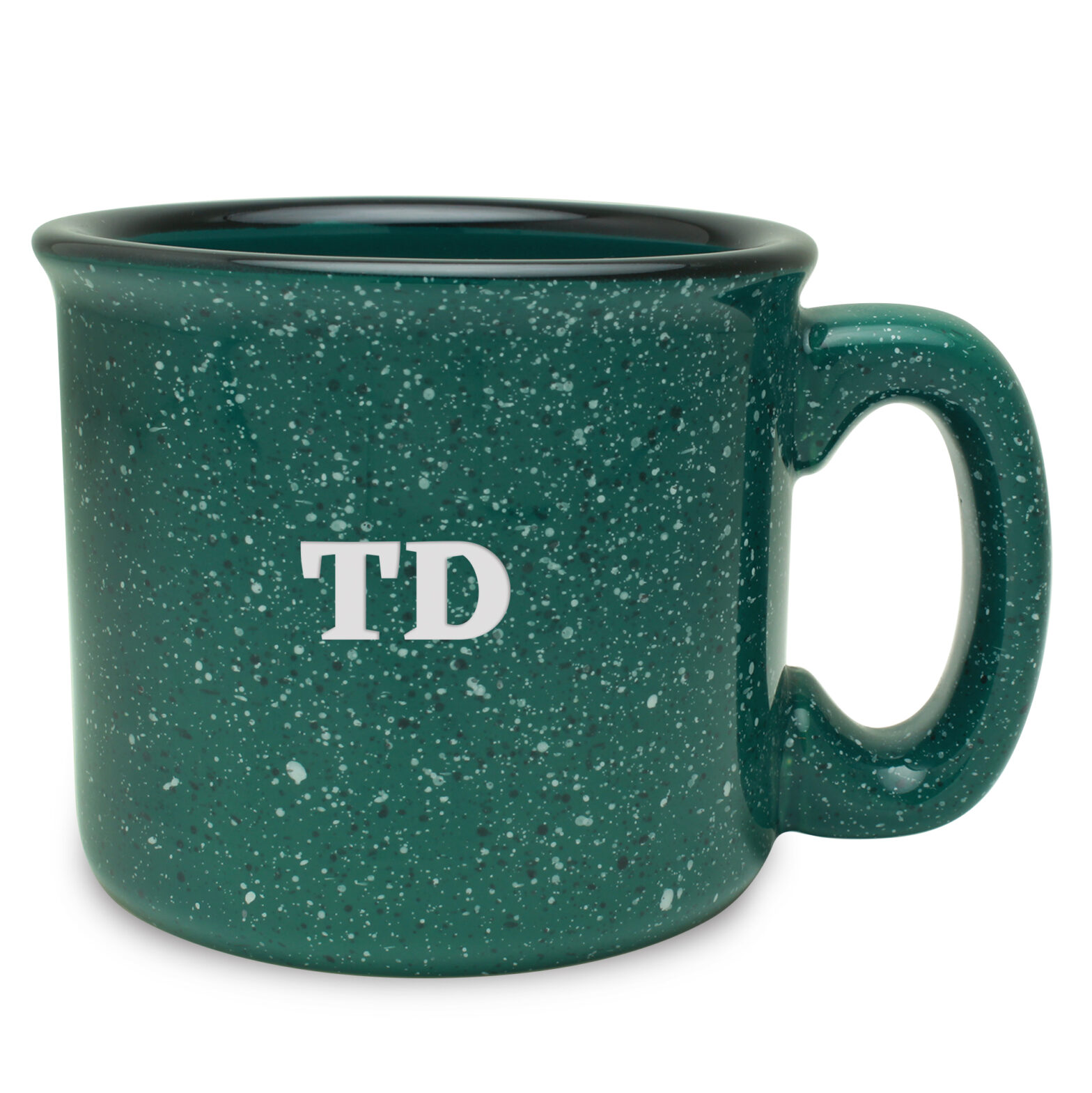 Two Initial - Ceramic Camp Mug
